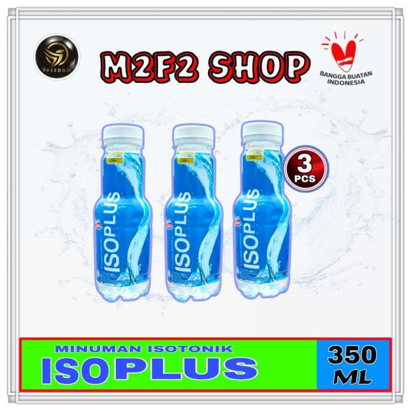 Promo Isoplus Minuman Isotonik - 350 ml (Kemasan 3 Pcs) Diskon 13% di ...