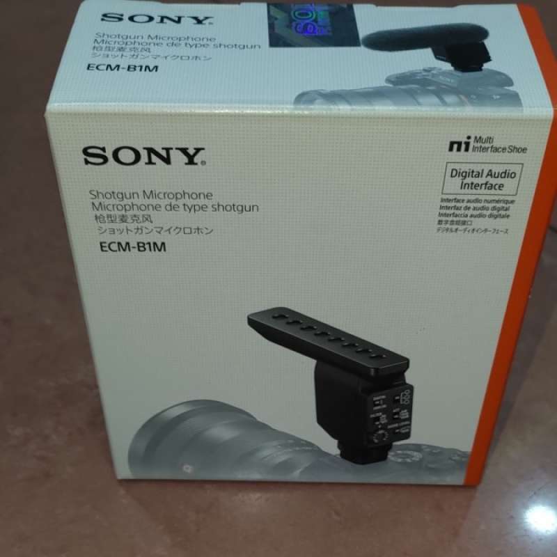 Promo Sony ECM-B1M Shotgun Microphone (Original) Diskon 23% di Seller ...