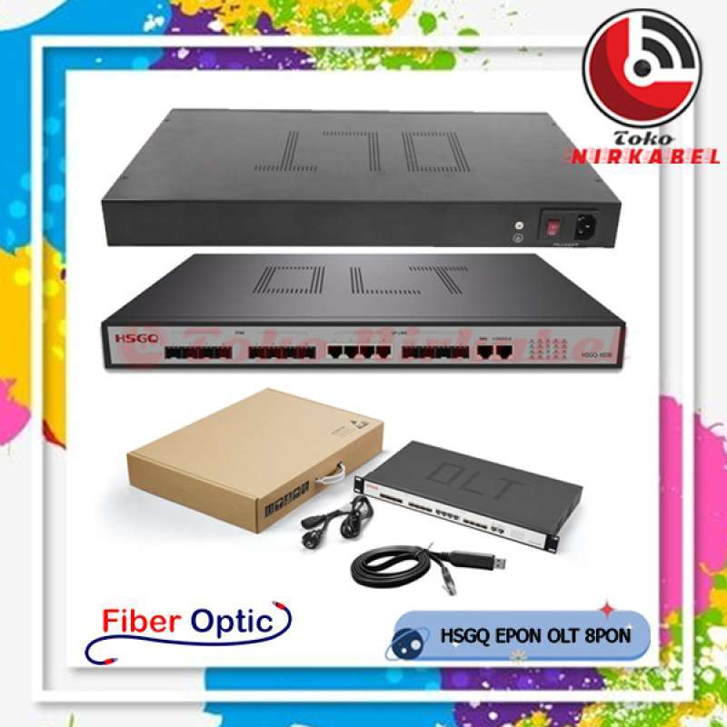Promo HSGQ EPON XE08 OLT 8PON 10G|FTTH EPON OLT 8 PON Diskon 23% di Seller Tikno Store ...