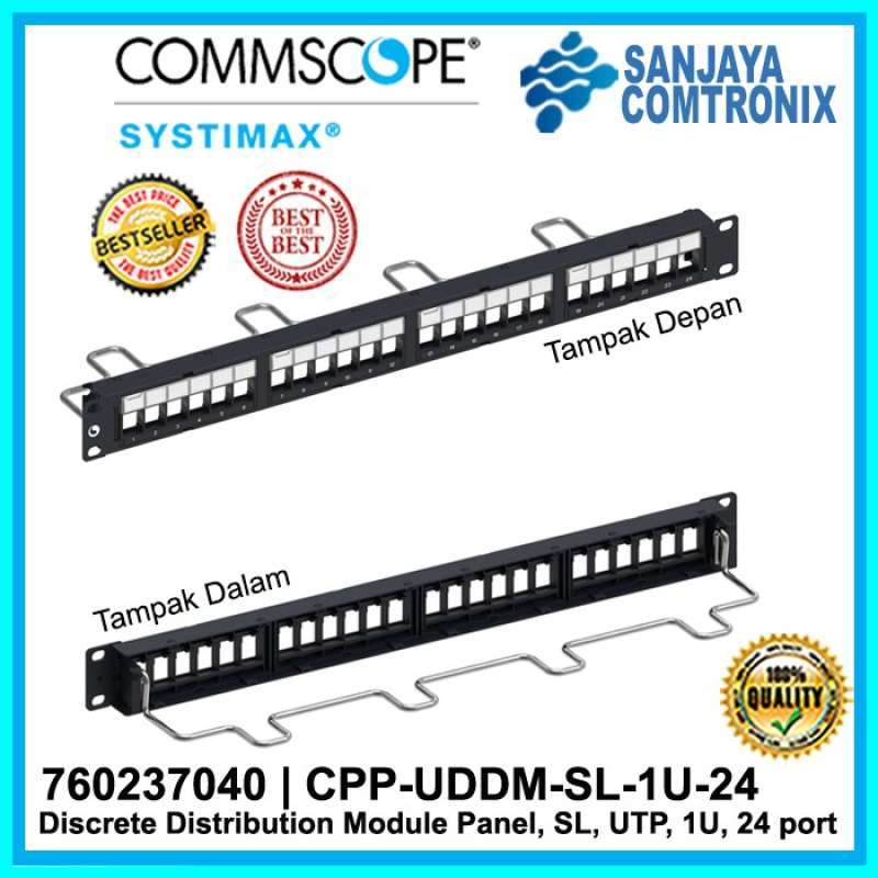 Promo AMP COMMSCOPE 760237040 Discrete Panel / Patch Panel 24 port ...