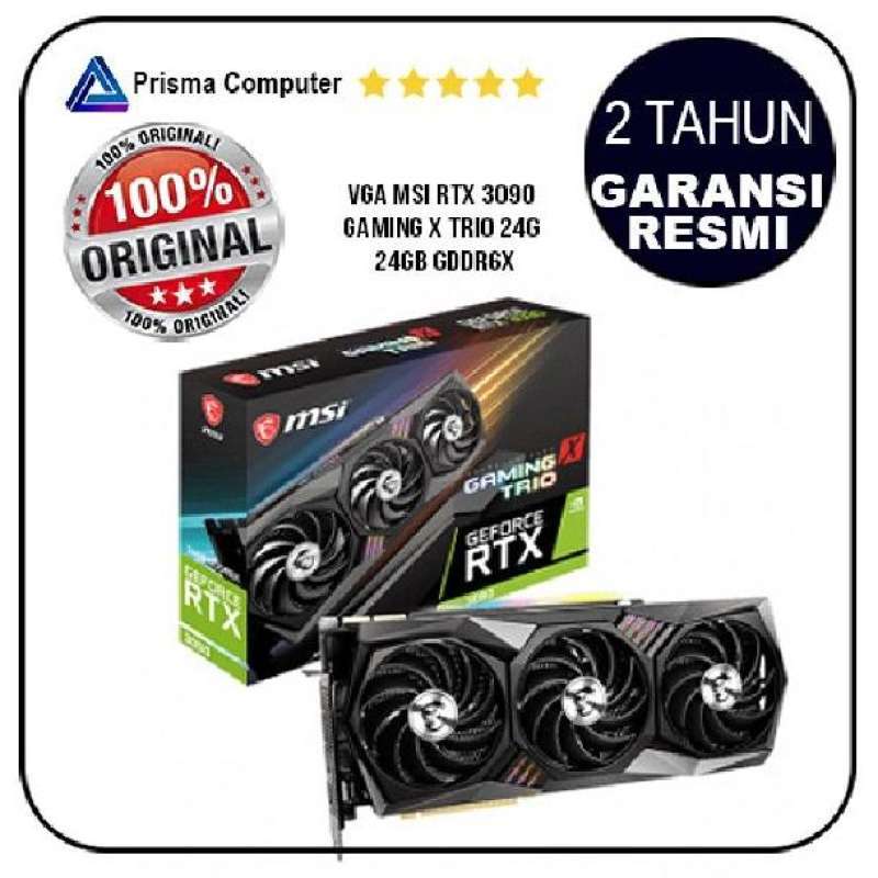 Jual Vga Msi Rtx 3090 Gaming X Trio 24g 24gb Gddr6x Di Seller Prisma ...