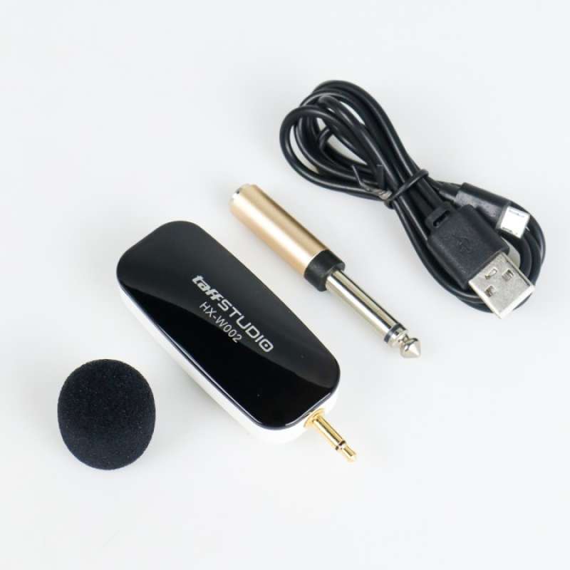 Promo Wireless Uhf Call Center Mic Taffstudio With Transmitter - Hx ...