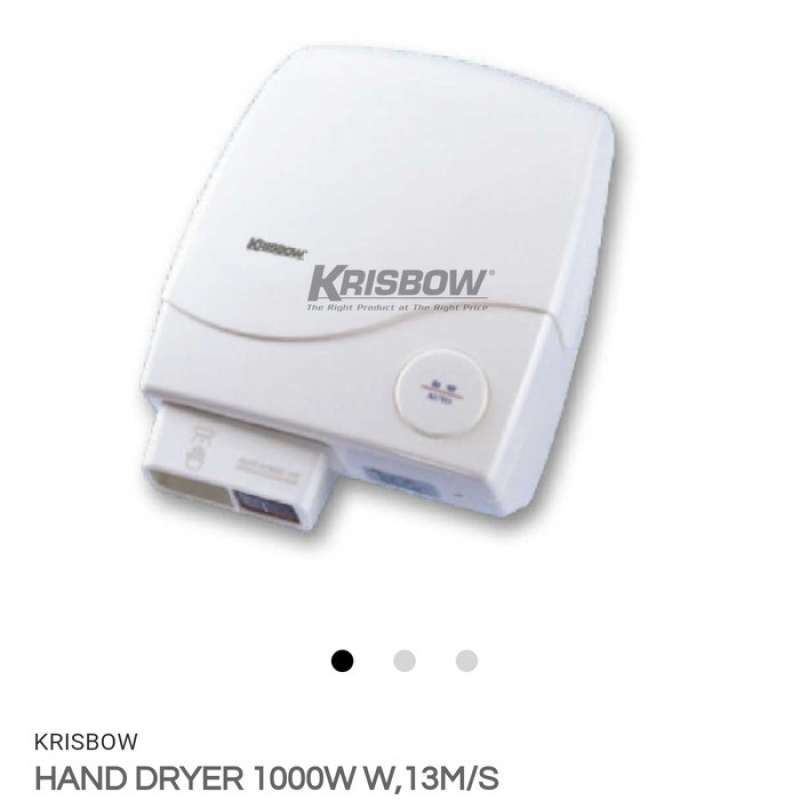 Promo KRISBOW HAND DRYER 1000W W,13M KW2001243 Diskon 23% di Seller ...