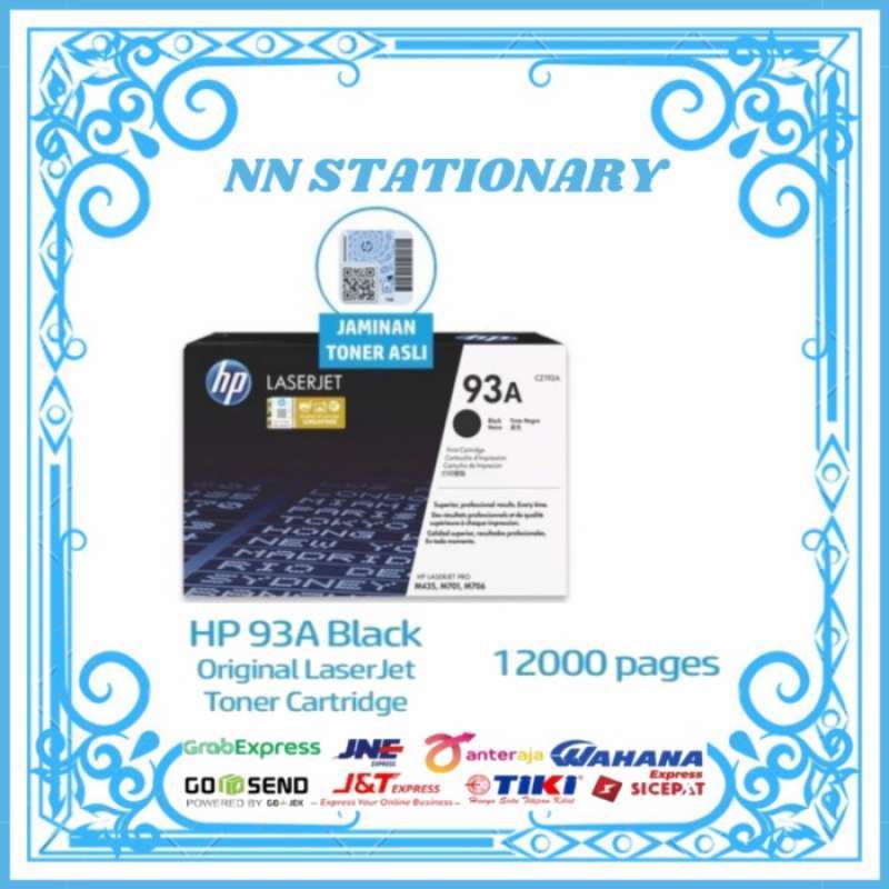 Promo toner laserjet 93a cz192a black original Diskon 23% di Seller ...