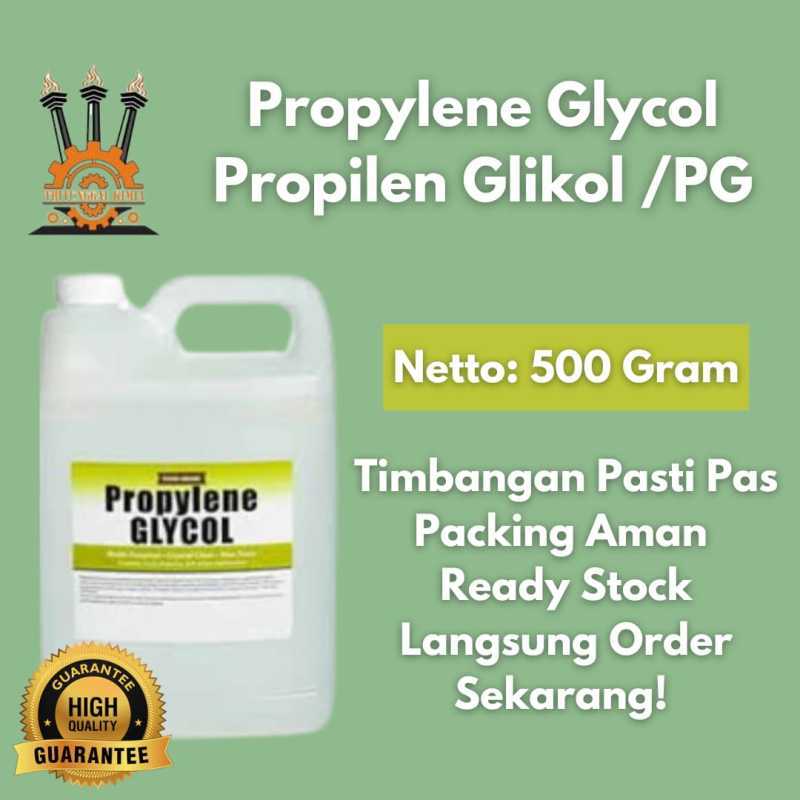 Jual propylene glycol usp propilen glikol PG 500gr original PG usp di Seller Tritunggal Kimia ...