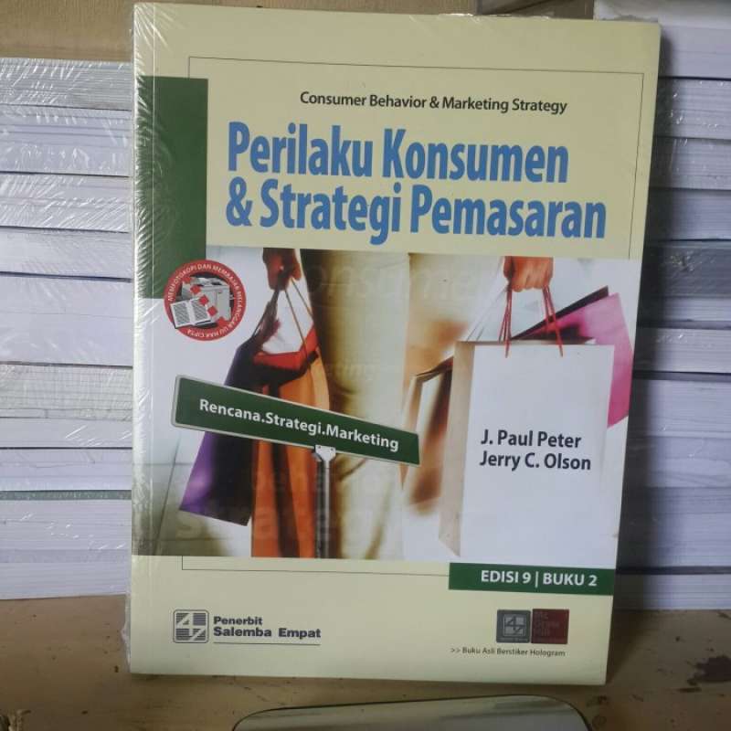 Jual Perilaku Konsumen & Strategi Pemasaran Buku 2 Edisi 9 Paul Peter Di Seller Indah Library ...