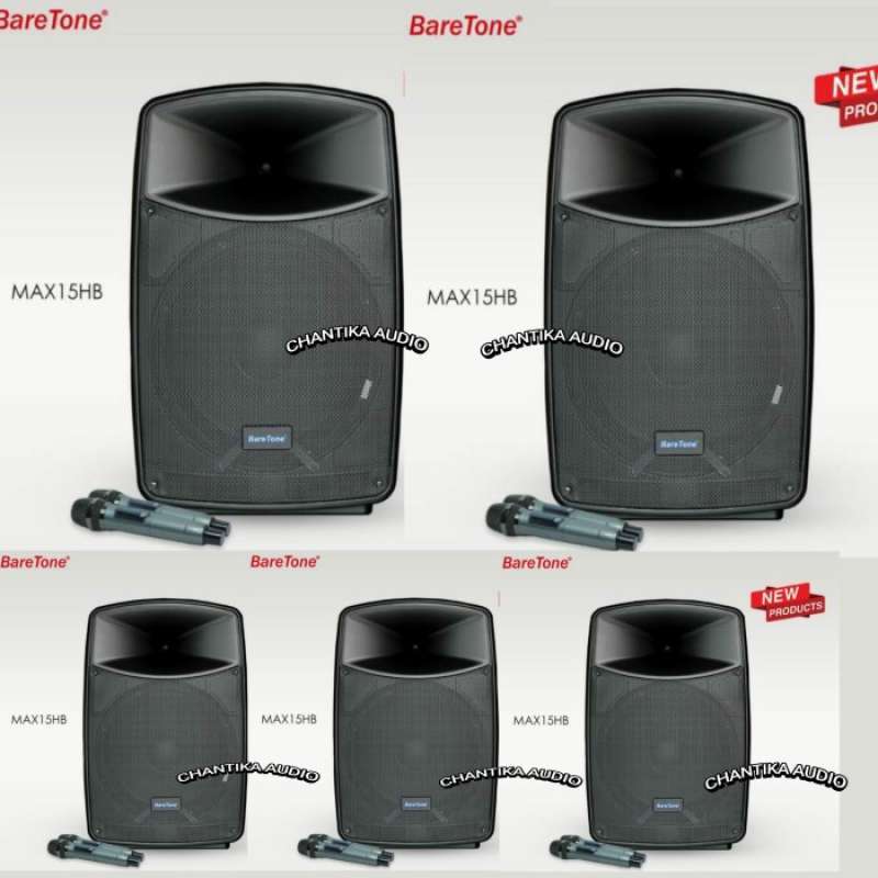 Promo Speaker Baretone Max15hb max 15 hb 15hb 15 inch portable Diskon ...