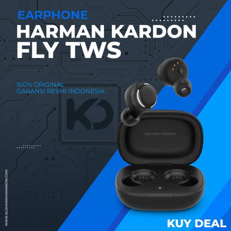 Promo HARMAN KARDON FLY TWS ORIGINAL GARANSI RESMI IMS 1 Tahun Diskon 23% di Seller Focus ID ...