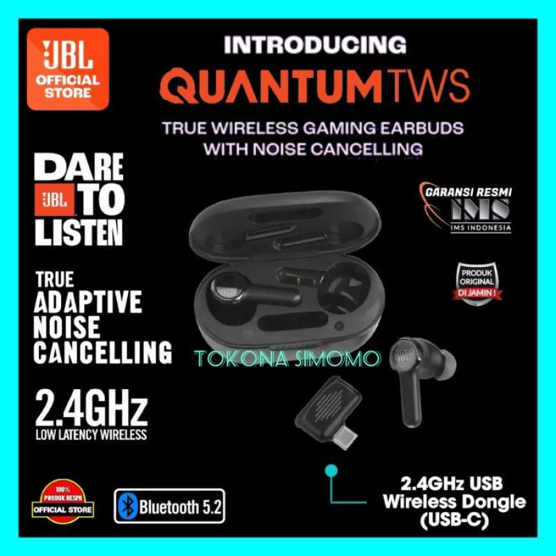 Promo JBL Quantum TWS True Wireless Gaming Noise Cancelling Earbuds ...