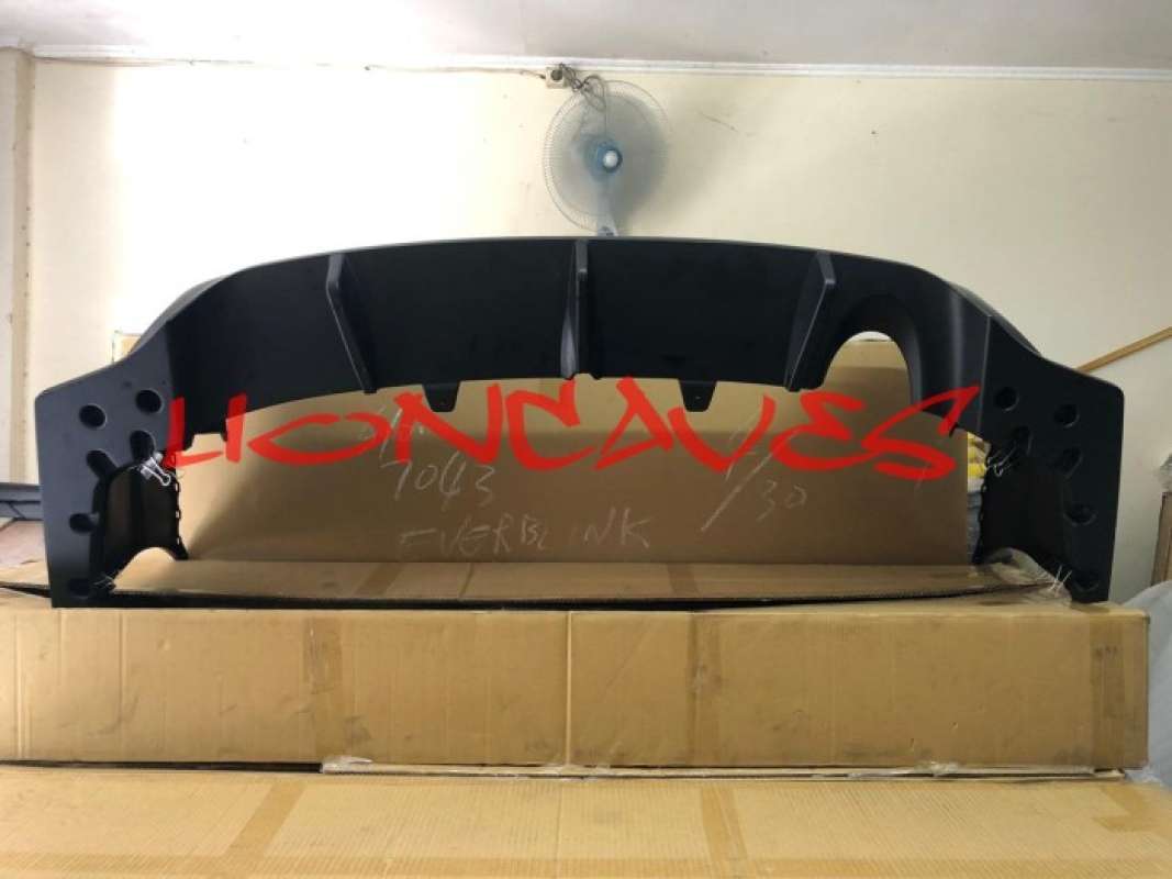 Jual Js Racing Rear Diffuser for Type R Bumper Civic FD1 / FD2 ...