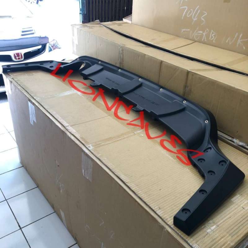 Jual Js Racing Rear Diffuser for Type R Bumper Civic FD1 / FD2 ...