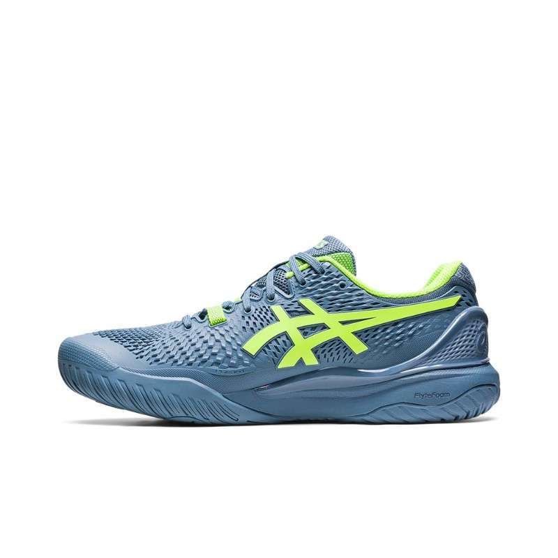 Jual Asics Men Gel-resolution 9 Standard -1041a330.400 - 7.5 Steel Blue ...