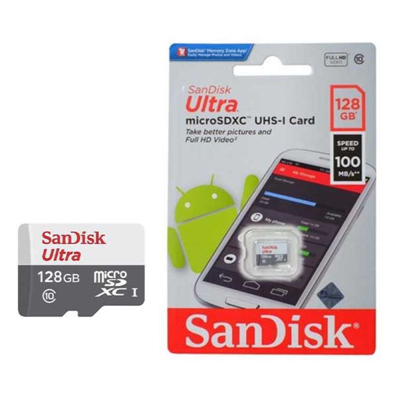 Jual Sandisk Ultra Class 10 Micro Sd 128gb Di Seller Bandar Multi ...