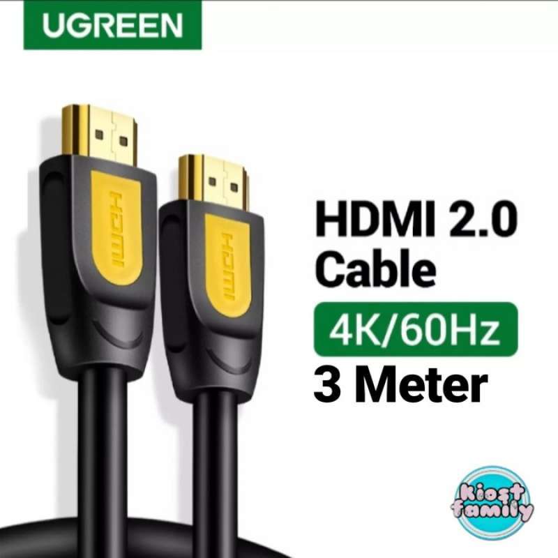 Jual Ugreen Kabel Hdmi 2.0 To Hdmi Support 3d 4k 1080p - 3 Meter Di ...