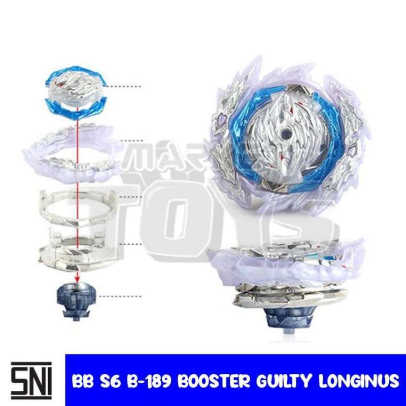 Jual Takara Tomy Beyblade B189 Booster Guilty Longinus Mainan Anak ...