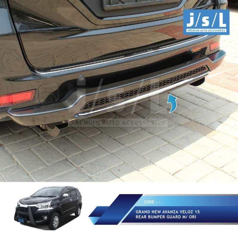 Jual Rear Bar Rear Bemper Guard Pengaman Belakang Toyota Grand New ...