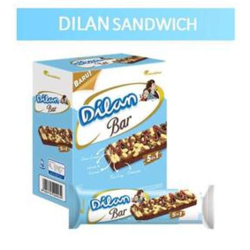 Promo DILAN BAR BOX ISI 12 x 18gr COKLAT BISKUIT COOKIES GARUDA FOOD 5 ...