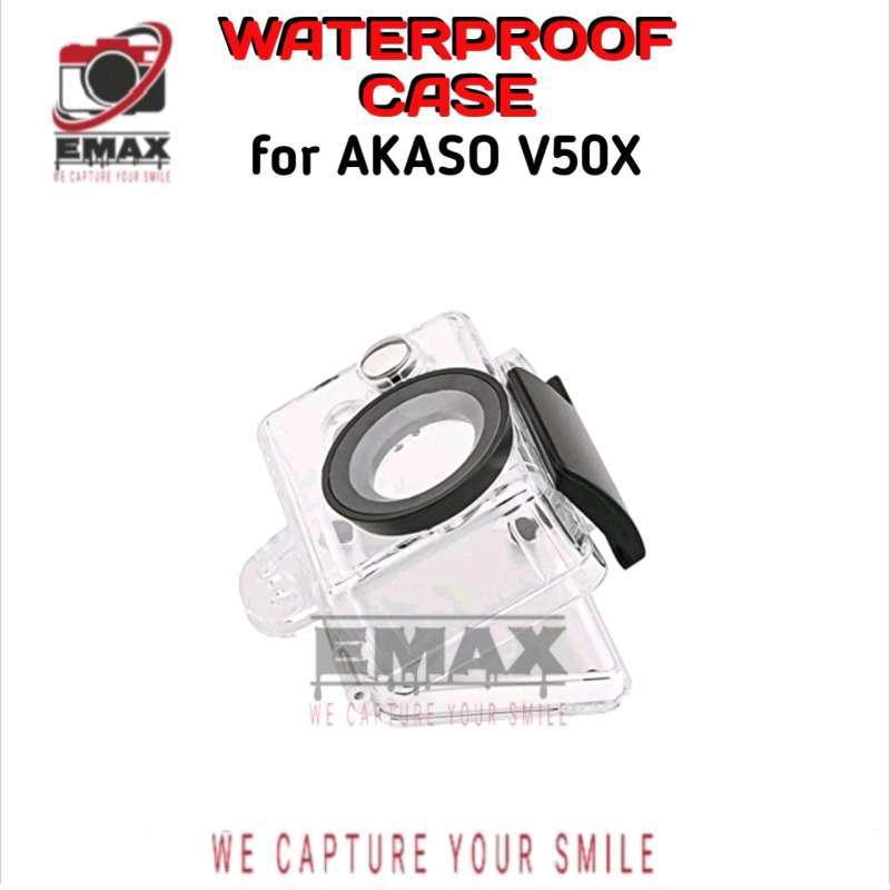 Jual Akaso V50x Waterproof Case Action Camera Underwater Housing Casing ...