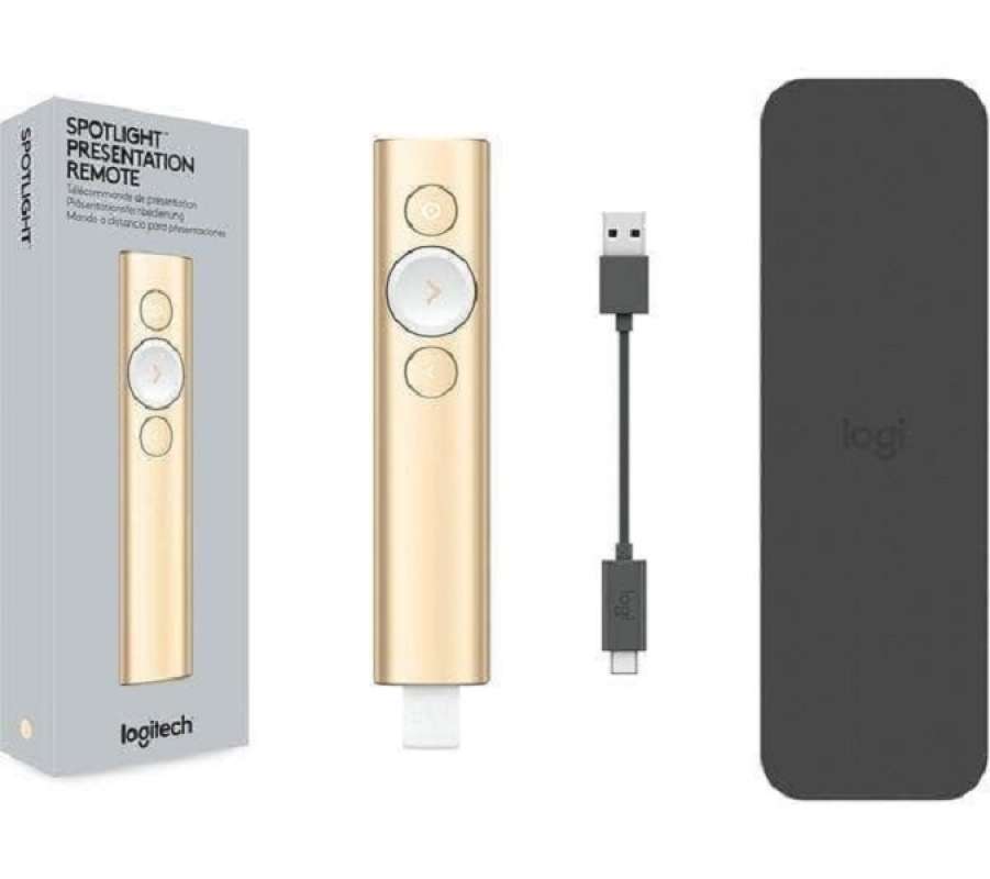 Jual Logitech Spotlight Wireless Presentation Remote_ Presenter ...