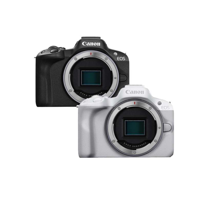 Promo Canon EOS R50 R 50 Body Only Mirrorless Camera - White Diskon 8% ...