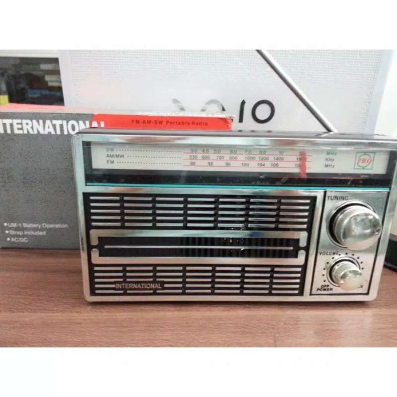 Jual Radio International Am Fm Radio Listrik Di Seller Tumenggung Store ...