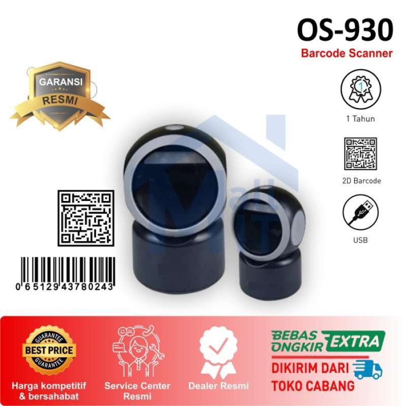 Promo Barcode Scanner Iware Omni Os-930 Os930 Os 930 2D Qr Code E ...