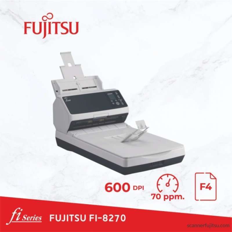 Jual Scanner Fujitsu Fi-8270 Adf + Flatbed di Seller Tumenggung Store ...