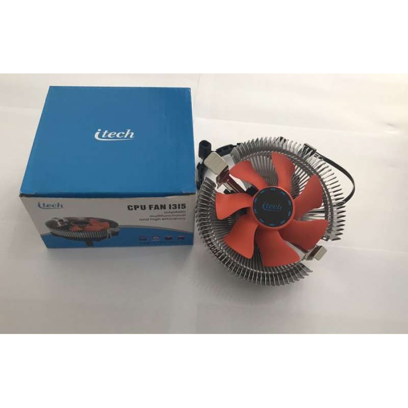 Jual Itech Fan Lga Cpu Cooler Amd Intel 1151 1155 775 Di Seller Rame ...