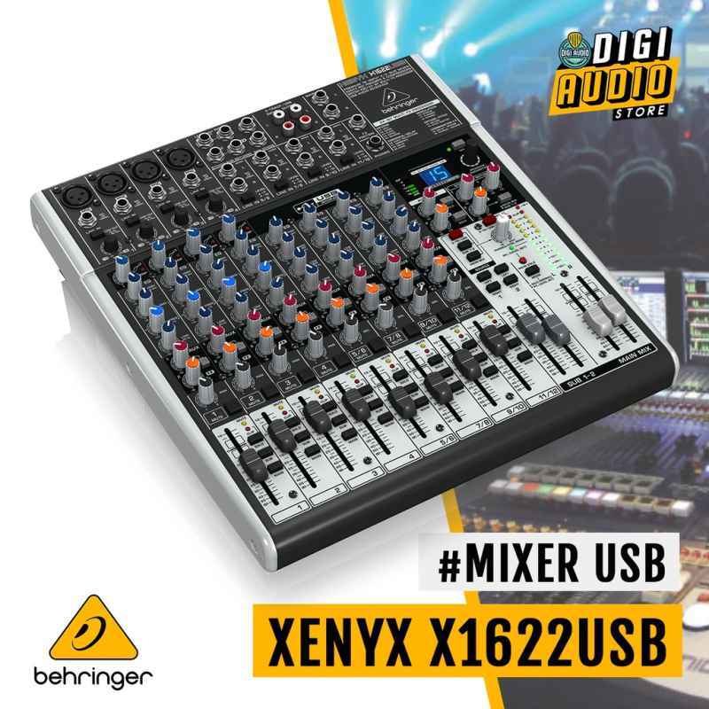 Jual Audio Mixer 8 Channel + Usb Soundcard Recording & Live Streamingn ...