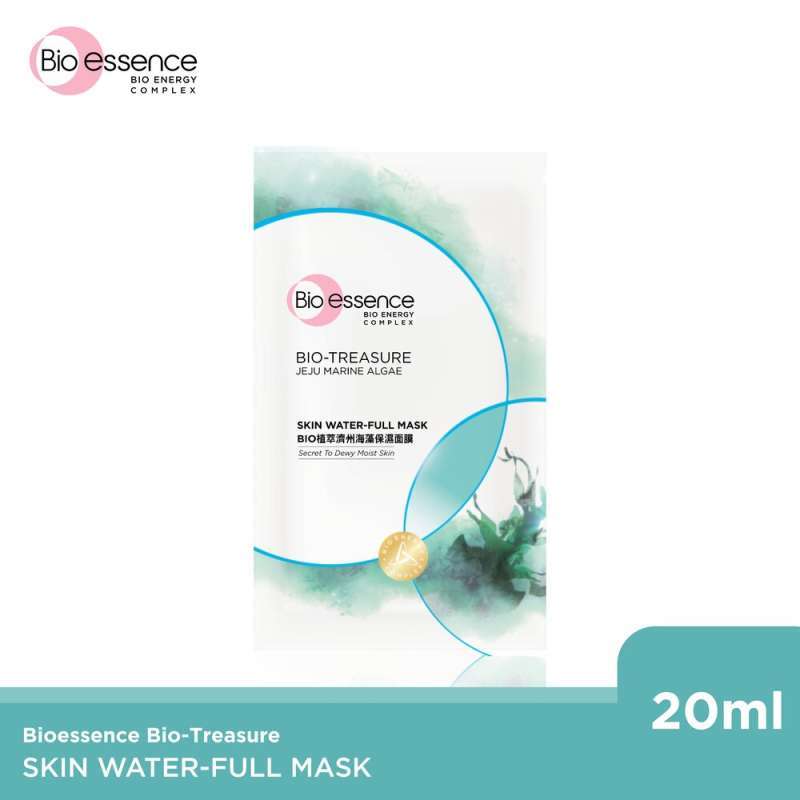 Jual (FREE GIMMICK) Bio Treasure Jeju Marine Algae Skin Water-full Mask di Seller Bio-essence ...