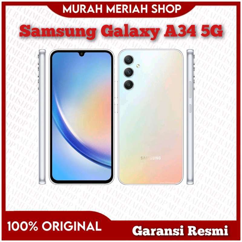 Jual Samsung Galaxy A34 8/128 Garansi Resmi di Seller MurahMeriah Shop Official Store - AS ...
