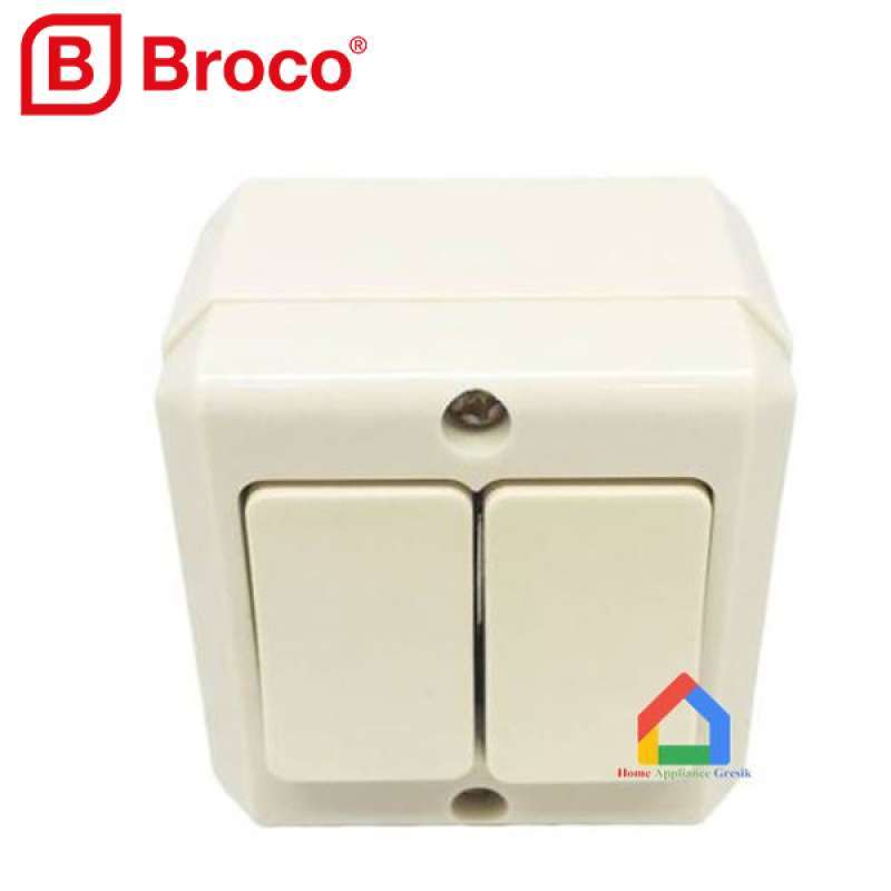 Jual Broco Saklar Seri Dua Switch Ob Segi 16220-11 (b) Di Seller Home ...