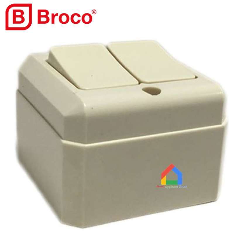 Jual Broco Saklar Seri Dua Switch Ob Segi 16220-11 (b) Di Seller Home ...