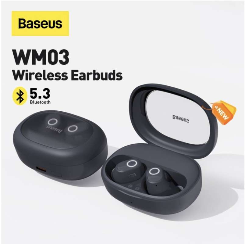 Promo Headset Bluetooth Baseus Encok True Wireless Earphones Wm03 ...