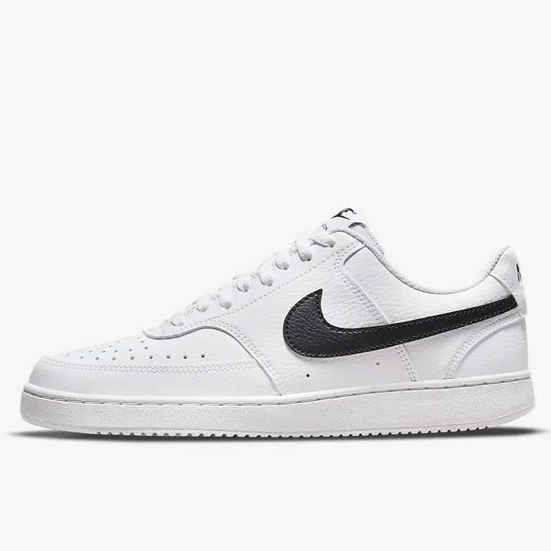 Promo Sjp Sepatu Nike court vision low next nature white black original ...