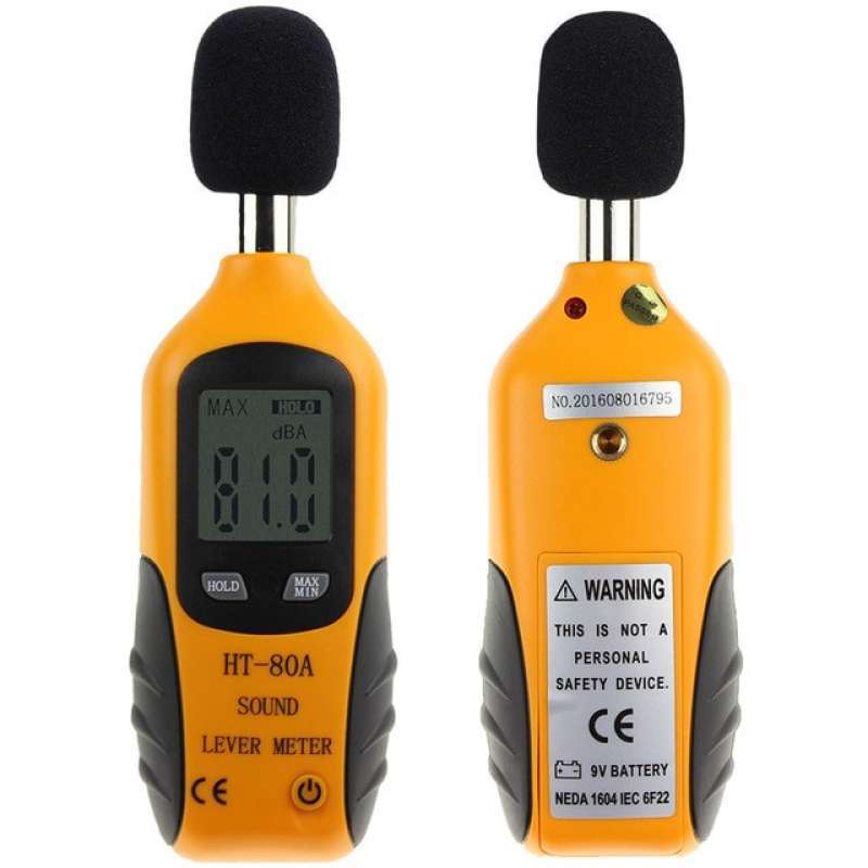 Jual Digital Sound Noise Level Meter Alat Ukur Intensitas Suara Ht-80a ...