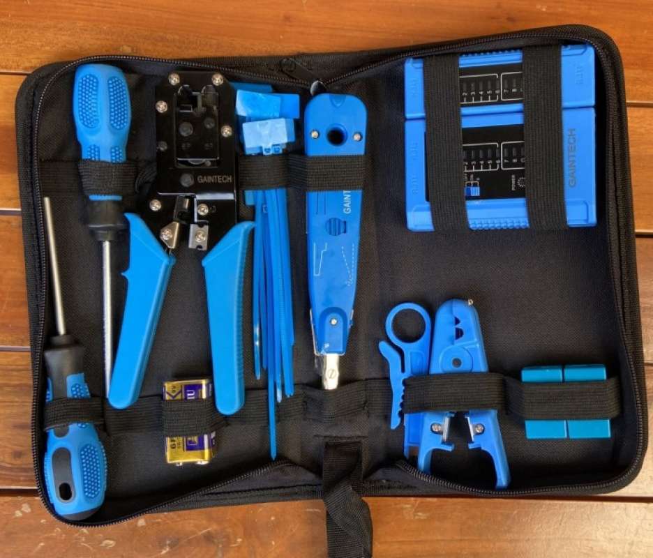 Promo Network Tool Kit 7 In 1/Toolkit Network Gaintech 7In1 Gt-580 ...