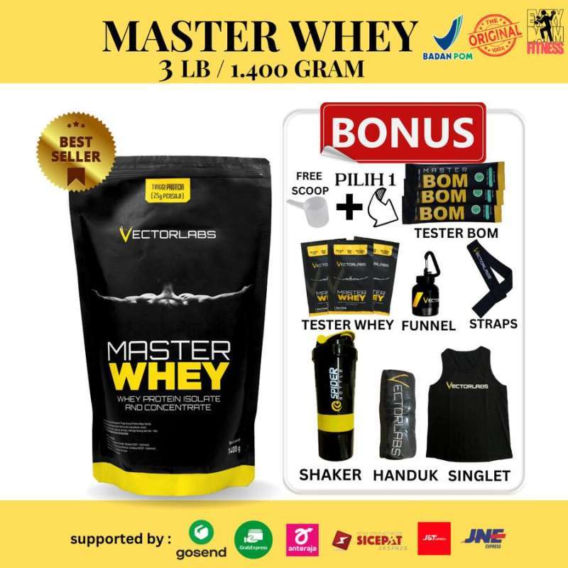 Jual Wpi 90 Susu Whey Protein Isolate Iso 1.4 Kg Murah Not 500gram 500 ...