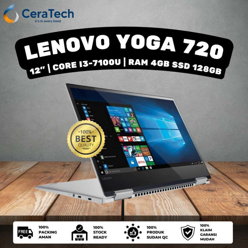Jual Laptop Lenovo Yoga 720 - Core i3 Gen 7 - Ram 4gb Ssd 128gb - MURAH ...