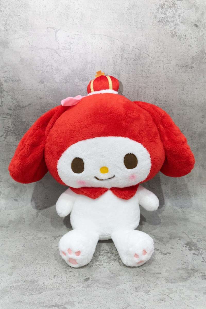 Promo Sanrio Yurukawa My Melody Giga Jumbo Crown Plush Doll original ...