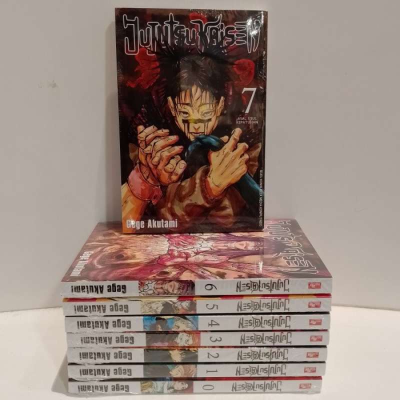 Jual Komik Set Jujutsu Kaisen Vol 0 1 2 3 4 5 6 7 - Gege Akutami - BHS Indo di Seller Indah ...