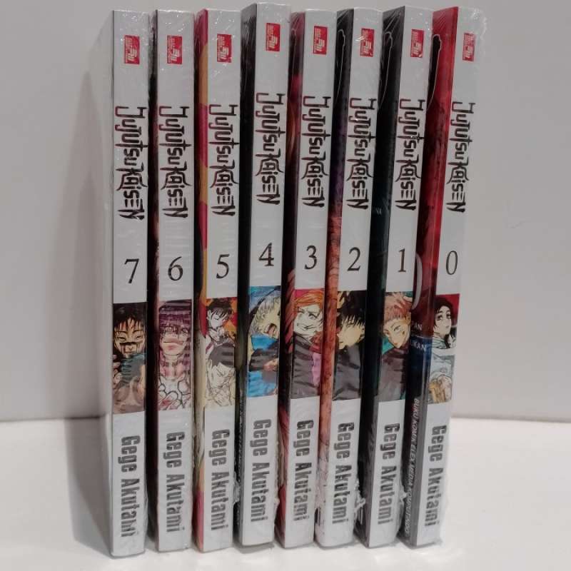 Jual Komik Set Jujutsu Kaisen Vol 0 1 2 3 4 5 6 7 - Gege Akutami - BHS Indo di Seller Indah ...