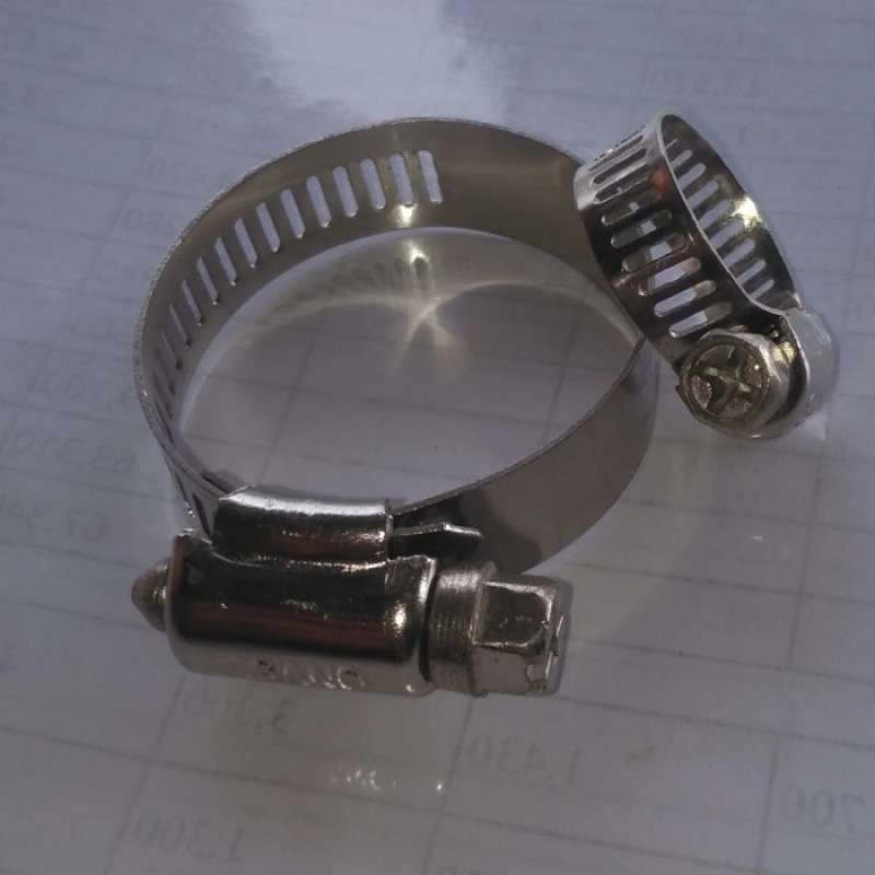 Promo Klem Selang (1 Inch) Stainless - *1Box Asano Diskon 17% di Seller ...