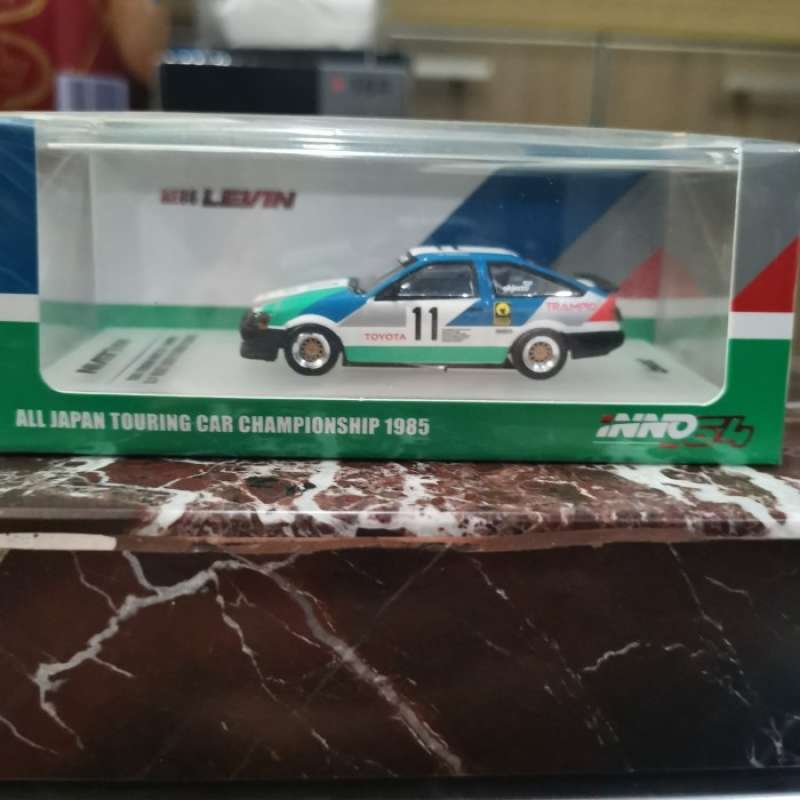 Promo Inno Toyota Corolla AE86 Levin no 11 Trampio JTC Sugo Winner 1985 ...