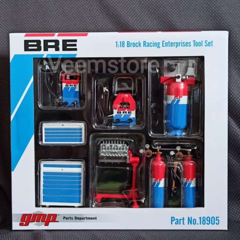 Promo Diorama 1:18 Part Department BRE [Brock Racing Enterprise] GMP ...