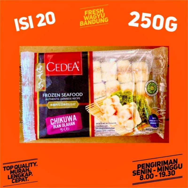 Jual CEDEA MINI CHIKUWA 250G BASO IKAN PREMIUM SUKI SHABU STEAMBOAT ...