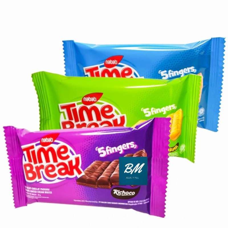 Jual Nabati TIME BREAK 20 gr - Cokelat Richoco / Keju Richeese / Pisang ...