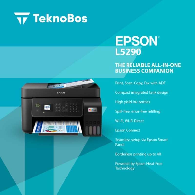 Jual Epson Ecotank L5290 A4 Wi-fi All-in-one Ink Tank Printer With Adf ...