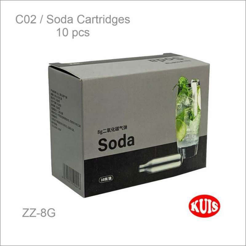 Jual Soda Charger Co2 / Gas Chargers Mini Capsule Isi 10 Pcs Di Seller ...