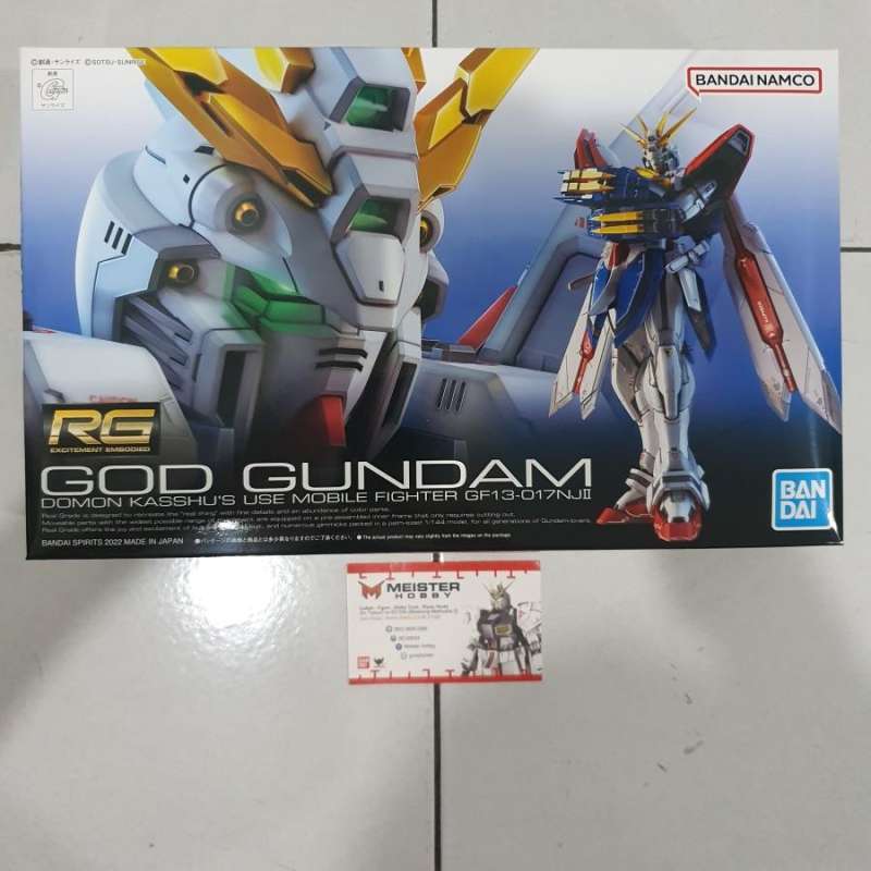 Jual BANDAI RG Real Grade 1/144 God Gundam di Seller Meister Hobby ...